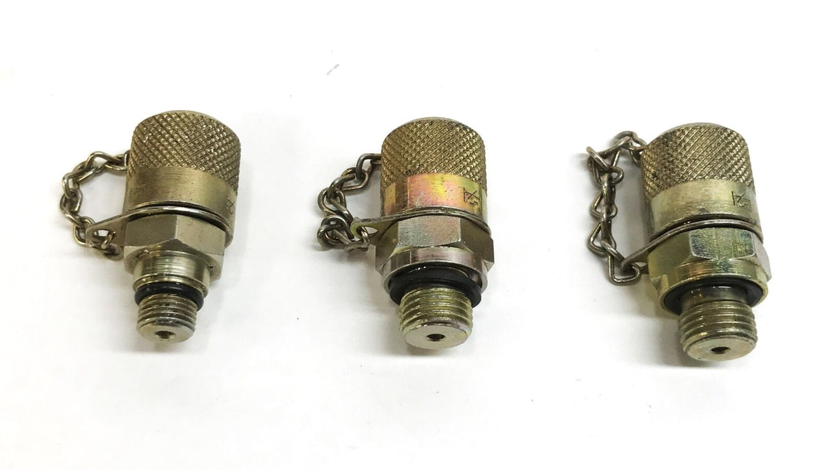 Rexroth 1620 Series 3/8 inch x 1/8 inch Test Port [Lot of 3] NO ...