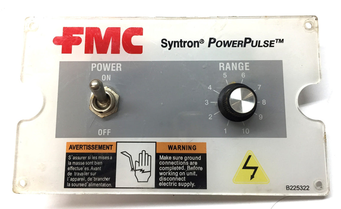 FMC Syntron PowerPulse Front Panel w/Board B225322 USED ...