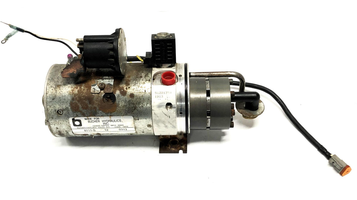 Motor del sistema hidráulico Bucher 8111-S USADO ...