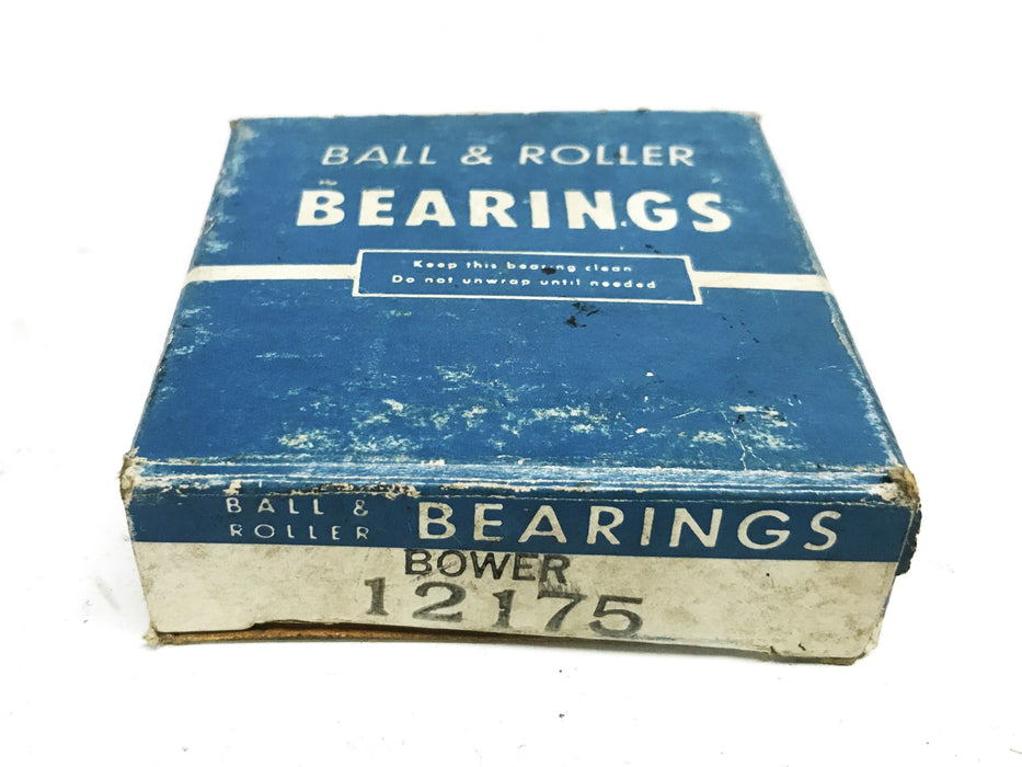 Bower Tapered Roller Bearing Cone 12175 NOS — governmenttransitsurplus.com