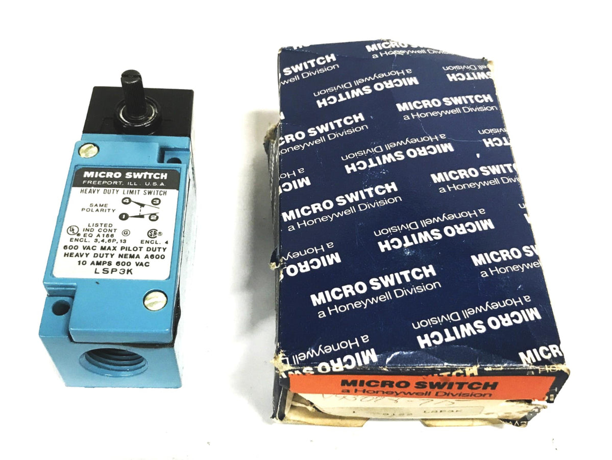Micro Switch Heavy Duty LS Limit Switch LSP3K NOS ...