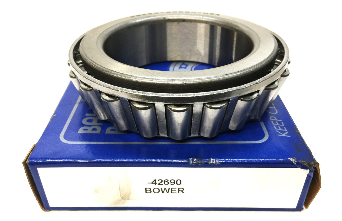 Bower Taper Cone Roller Bearing 42690 NOS — governmenttransitsurplus.com