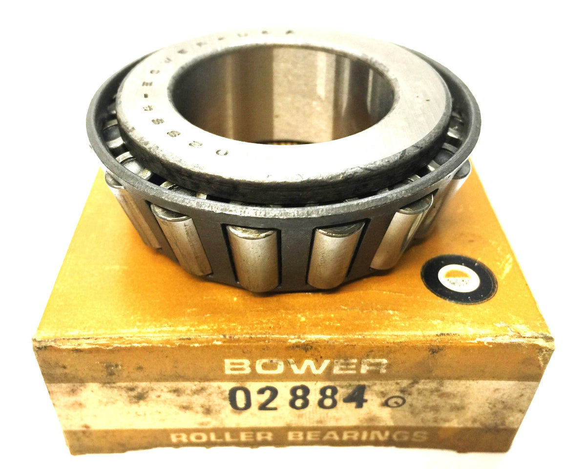 Bower Tapered Cone Roller Bearing 02884 NOS — governmenttransitsurplus.com