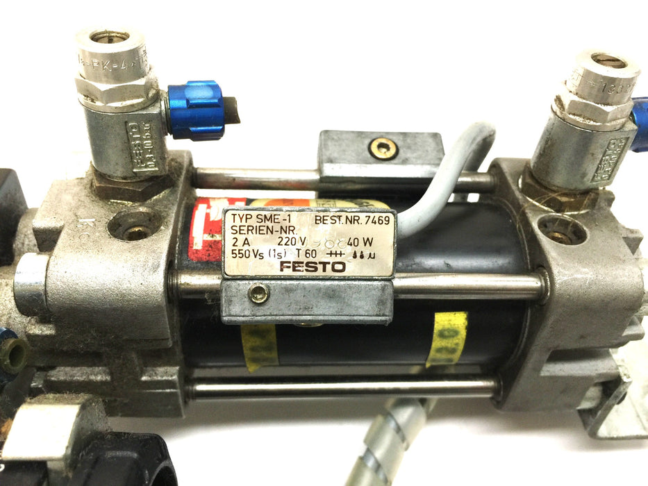 Hoerbiger Pneumatic Cylinder Assembly DZV5040 USED ...