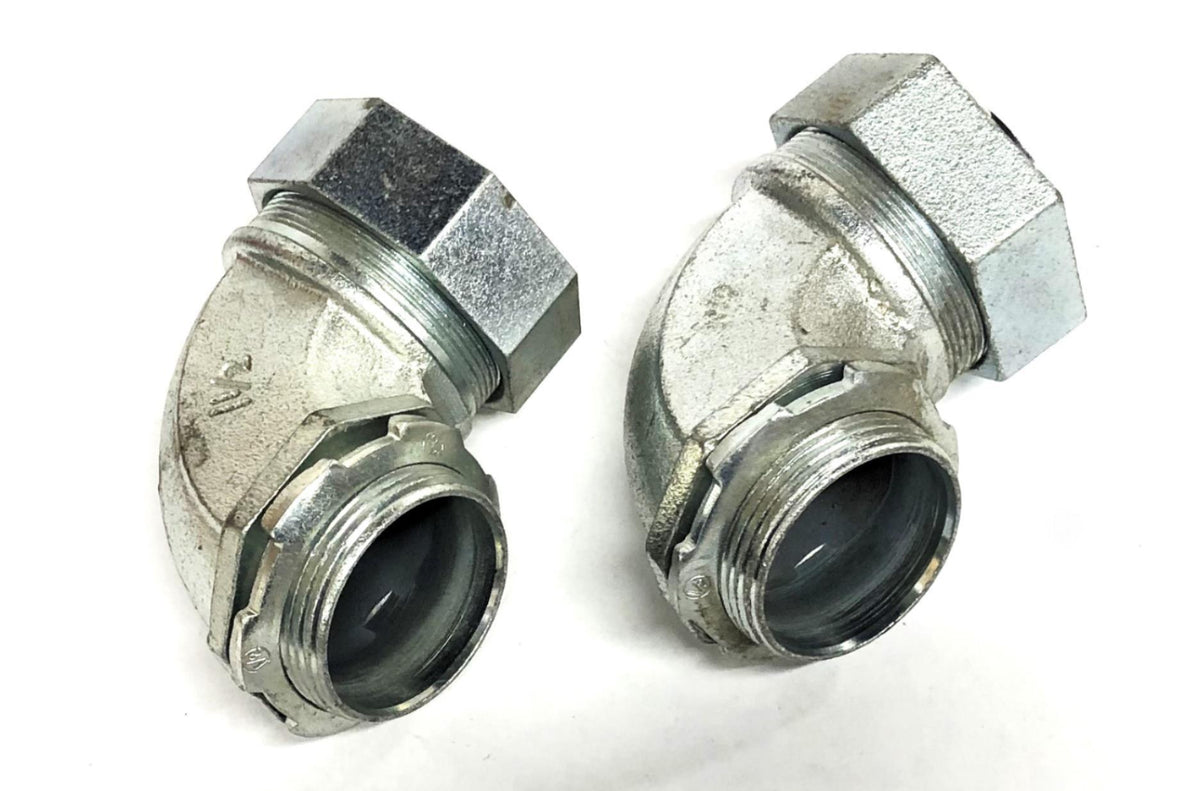 Raco 90 Degree Conduit Connector 1-1/2 Inch [Lot of 2] NOS ...