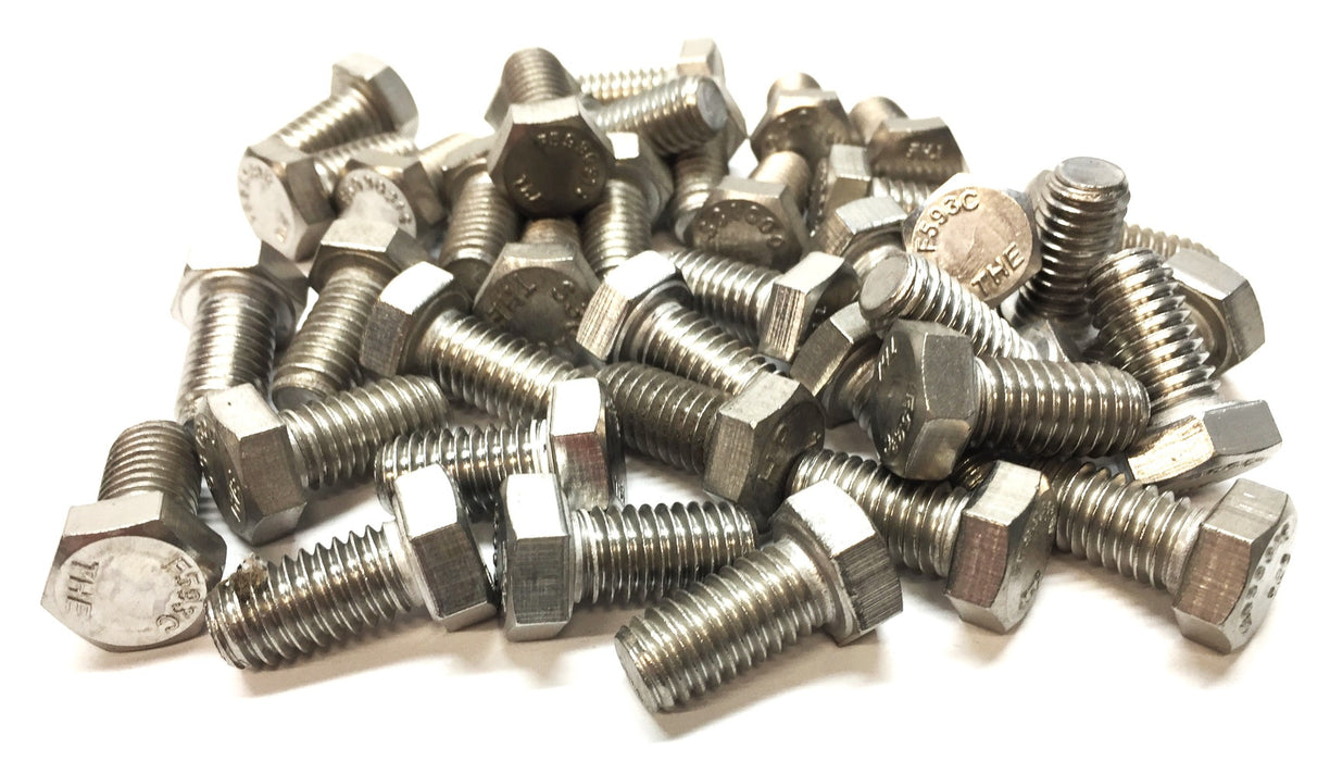 THE 3/8"-16 X 3/4" Hex Stainless Steel Bolt Screw F593G316 [Lot of 38 ...