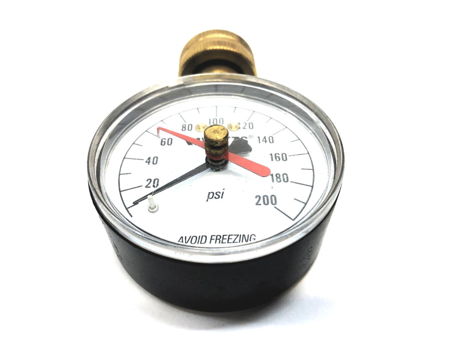 Watts 0-200 PSI Water Pressure Test Gauge USED ...