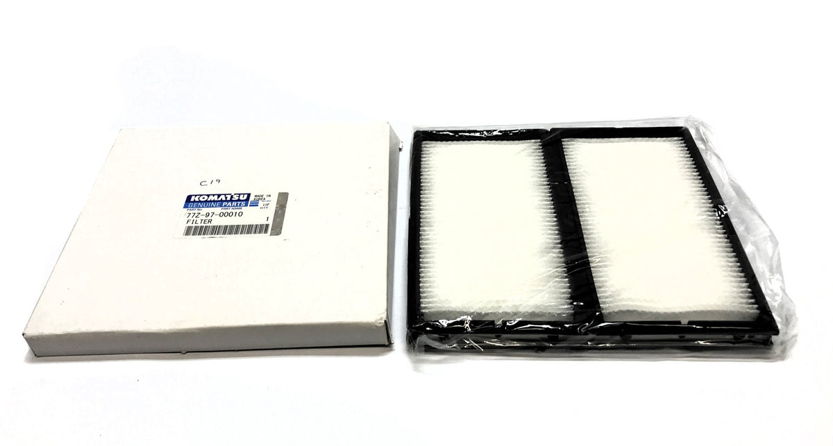 Filtro de aire de cabina Komatsu 77Z-97-00010 NOS ...