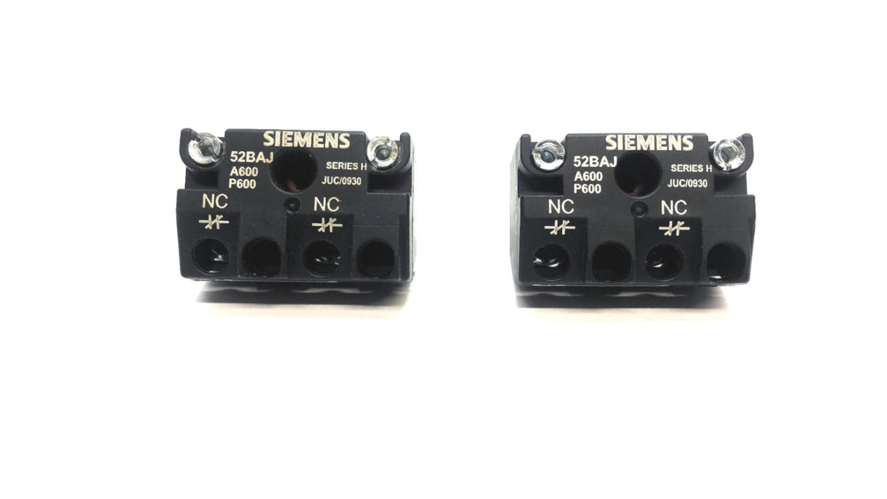 52baj Contact Block (pack Of 3 4 52BAJ Contact Block - Oil Tight N.C ...