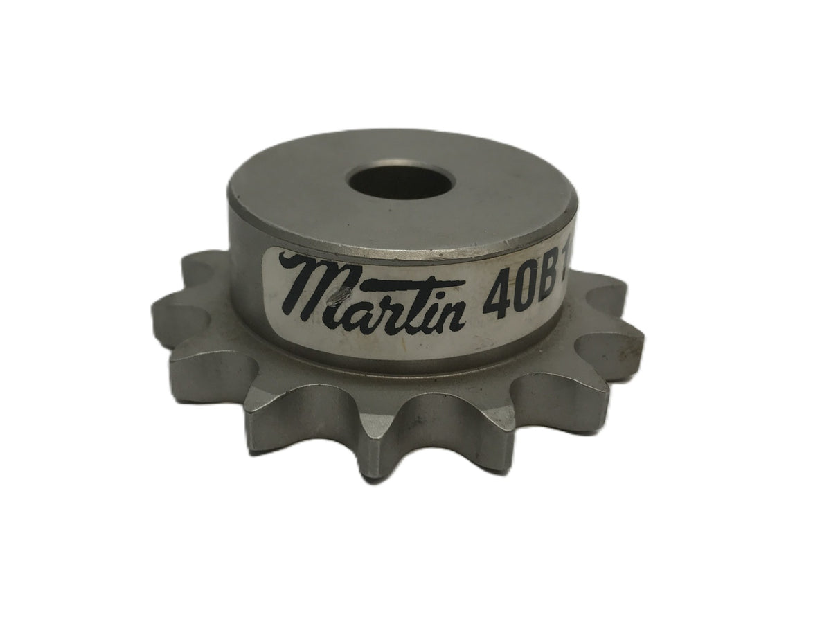 Piñón para cadena Martin de 14 dientes, 40B14SS NOS ...