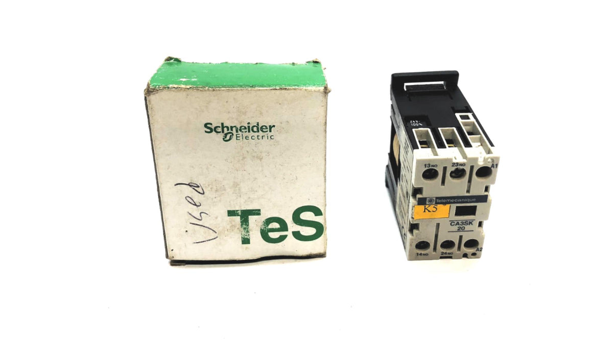 슈나이더 일렉트릭 컨트롤 릴레이 CA3SK20(CA3SK20BD) 중고품 — governmenttransitsurplus.com