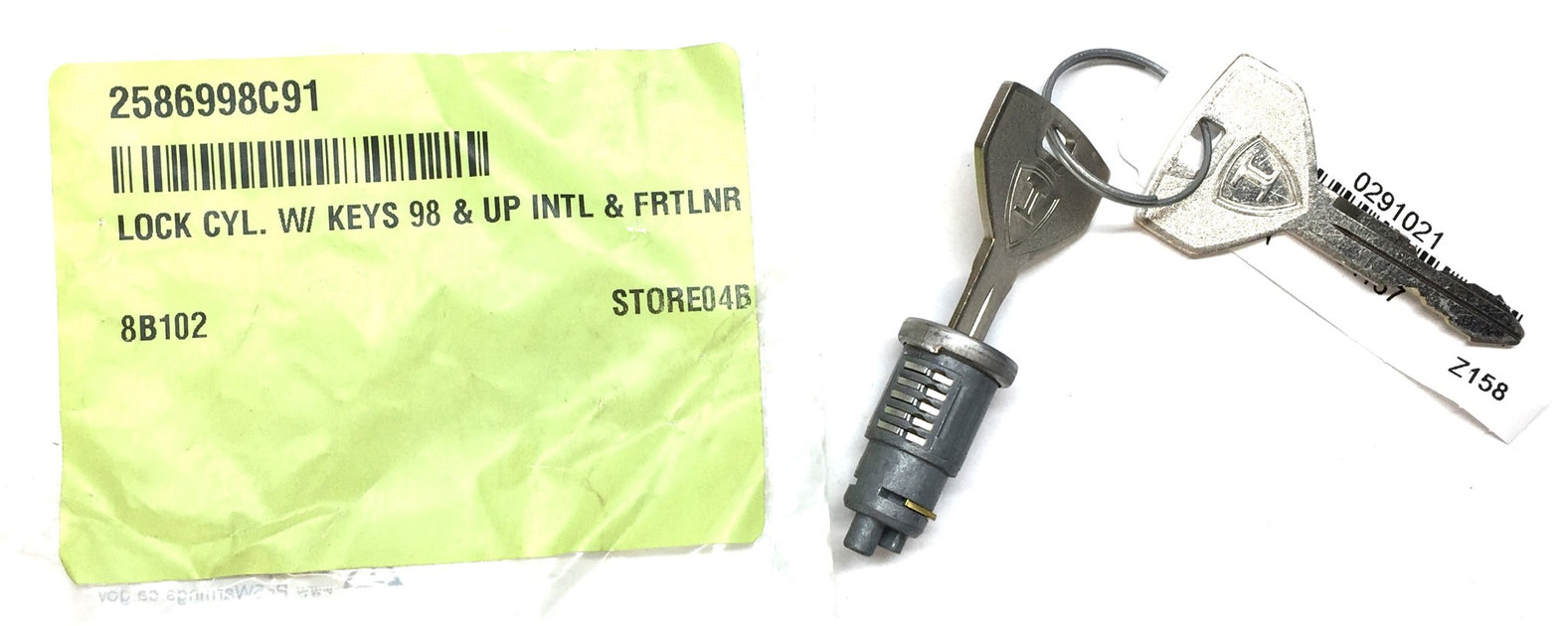 Cerradura de cilindro de encendido con llaves International/Navistar (2 ...