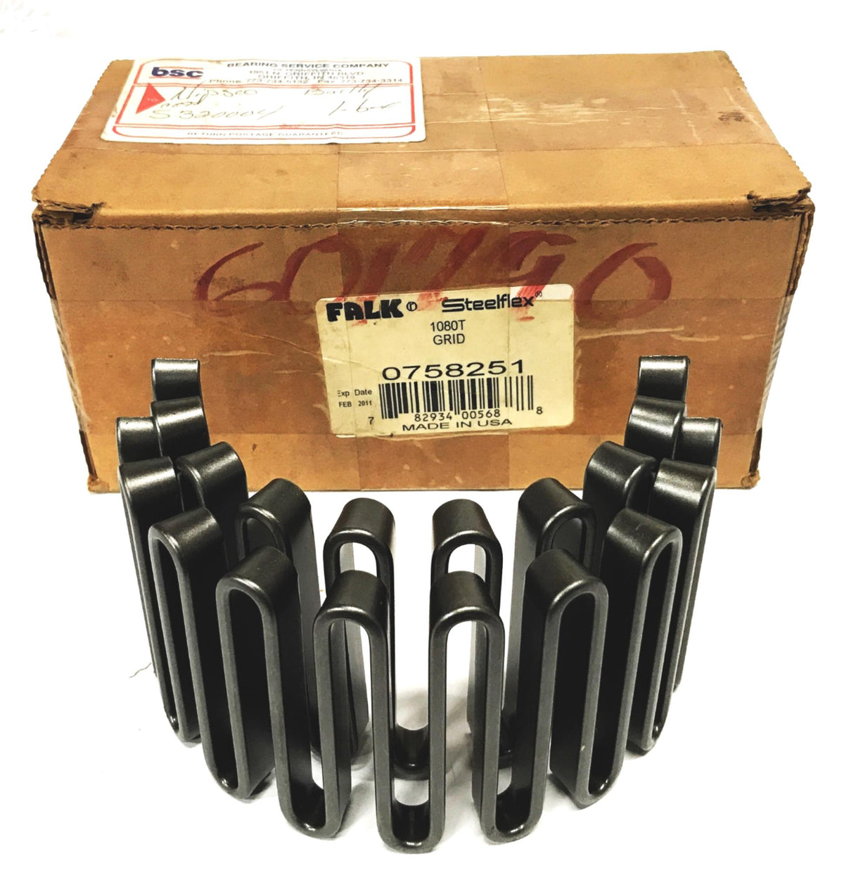 Falk 1080T 플렉스 커플링 그리드 0758251 NOS — governmenttransitsurplus.com