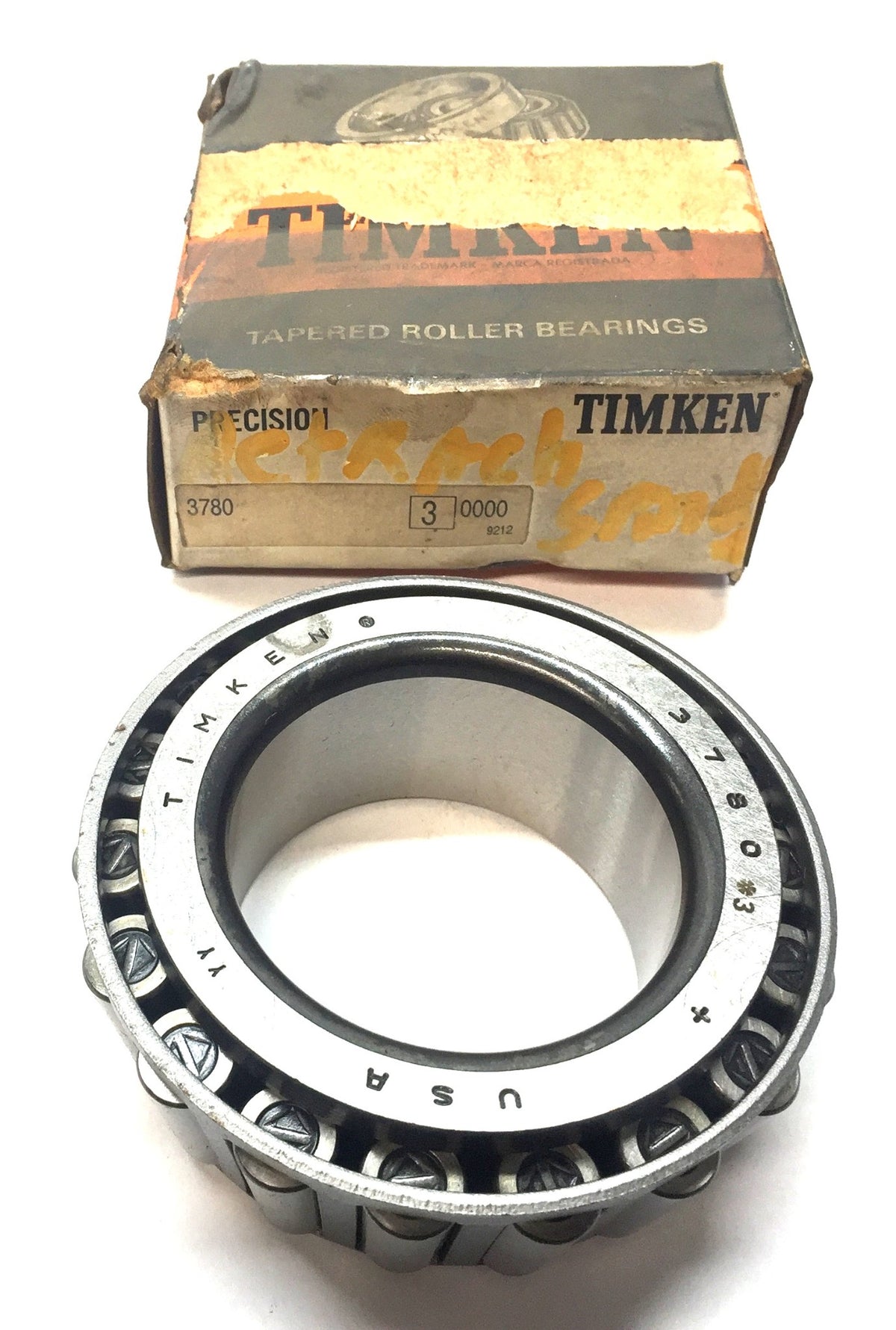 Timken 테이퍼 롤러 베어링 콘(외부 레이스 없음) 3780 NOS — governmenttransitsurplus.com