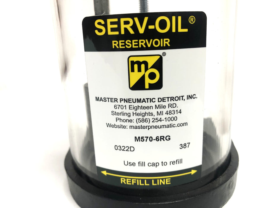 Master Pneumatic Serv-Oil Reservoir M570-6RG NOS ...