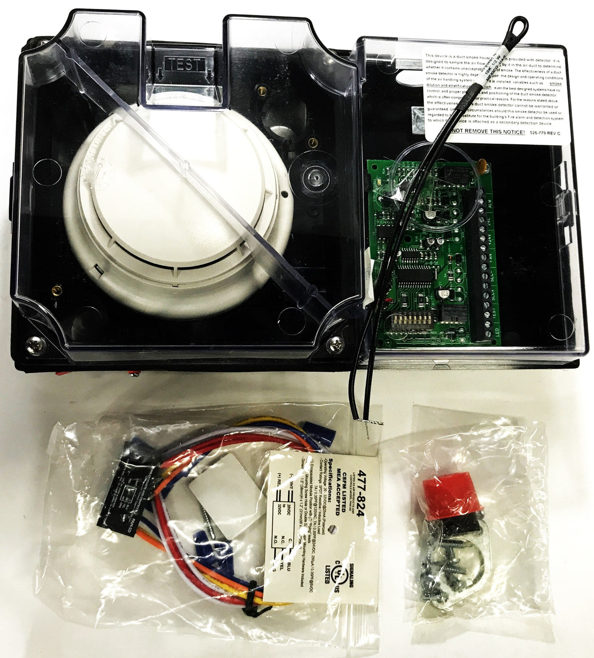 Simplex Duct Sensor Housing Model 4098-9756 NOS ...