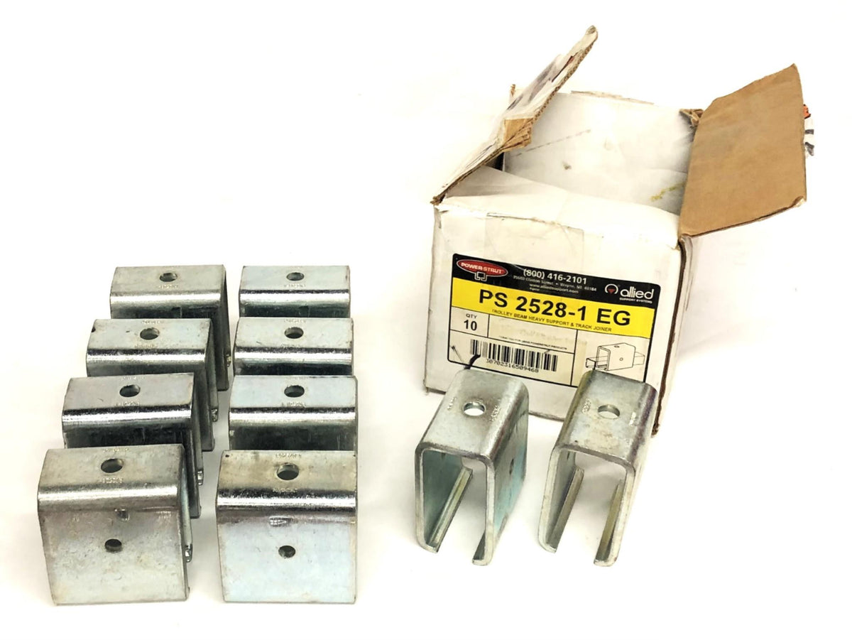 Power Strut Box Of 10 Trolley Beam Heavy Support & Track Joiner PS-252 ...