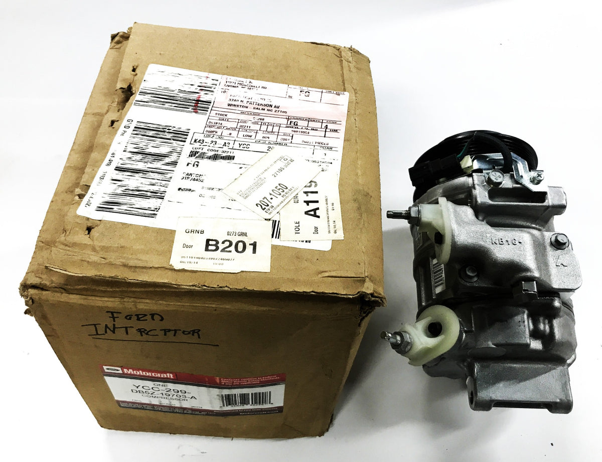 Motorcraft A/C Compressor with Clutch YCC-299 NOS ...