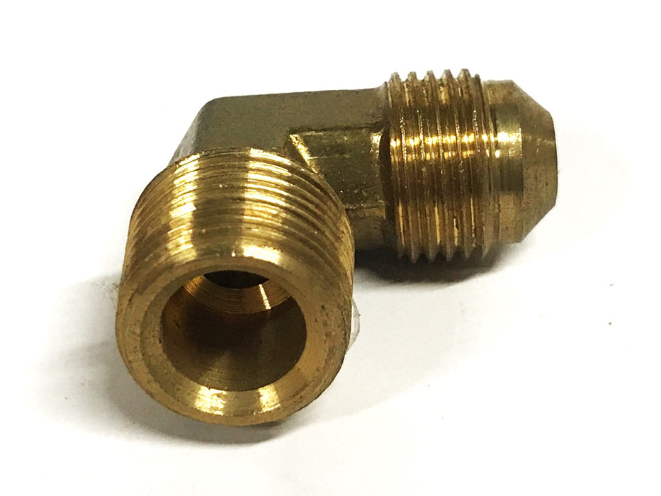 JMC Brass 90 Degree 3/8 inch Flare x 3/8 inch NPT Elbow Coupling [Lot ...
