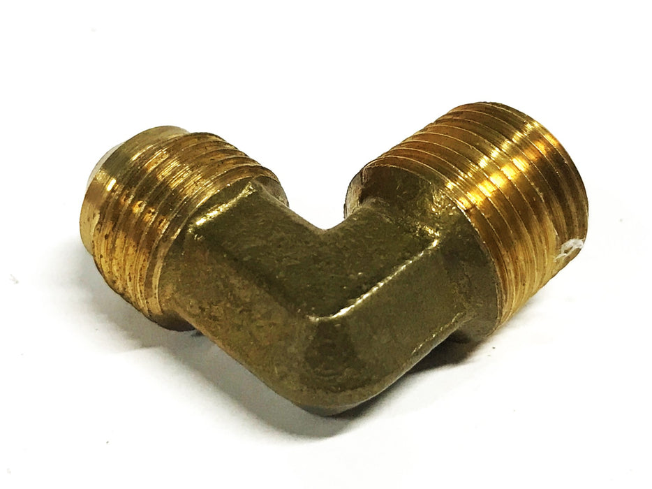 JMC Brass 90 Degree 3/8 inch Flare x 3/8 inch NPT Elbow Coupling [Lot ...