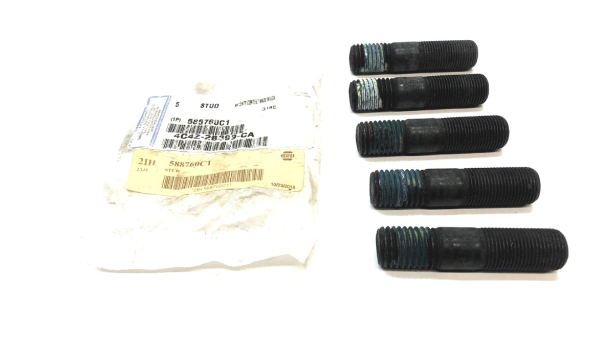 Paquete de (5) pernos para eje de cubo de rueda Navistar/Ford 588760C1 ...