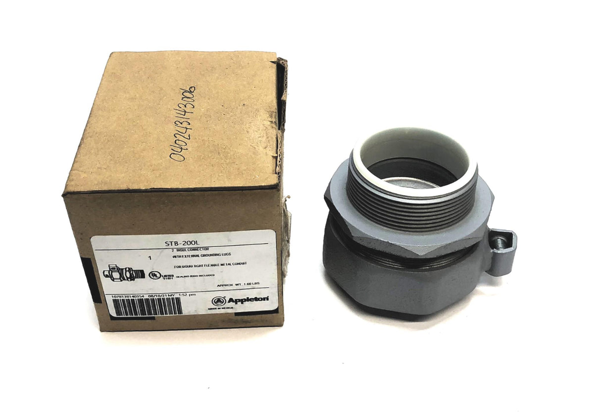 Appleton 2" Insulated Connector W/ External Grounding Lugs STB-200L NO ...