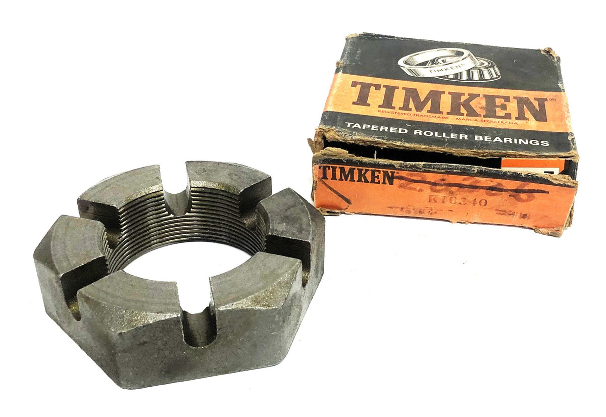 Timken Castle Lock Nut K10340 NOS — governmenttransitsurplus.com