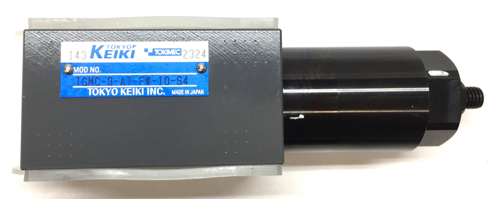 Tokimec Tokyo Keiki 압력 방출 밸브 TGMC-3-AT-FW-10-S4 NOS — governmenttransitsurplus.com