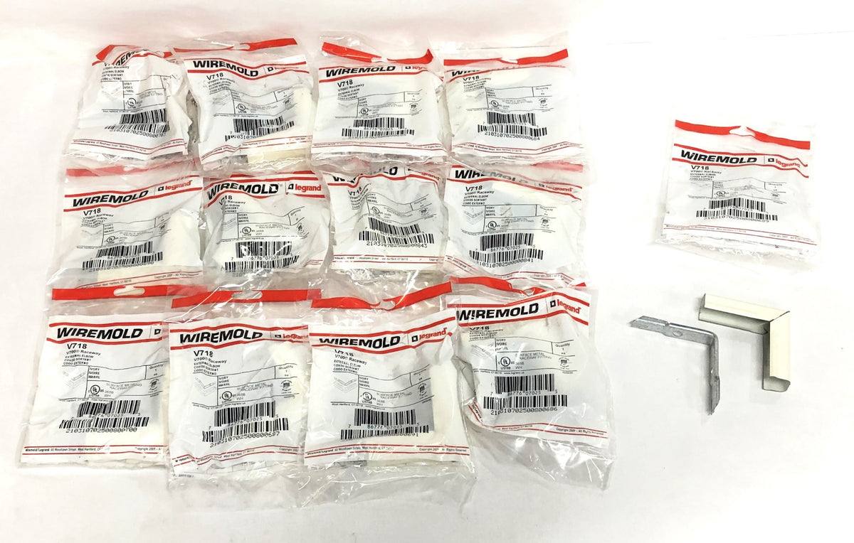 Codo externo para conducto eléctrico Legrand Wiremold V700 V718 [Lote ...