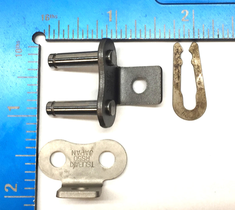 Tsubaki Spring K1 Clip Master Connecting Link RS50-K1-JL (B115017) NOS ...