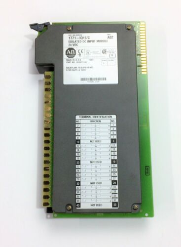 Allen-Bradley 1771-IQ16 Isolated Input Module 10-32V DC 16 Input C-Ser ...