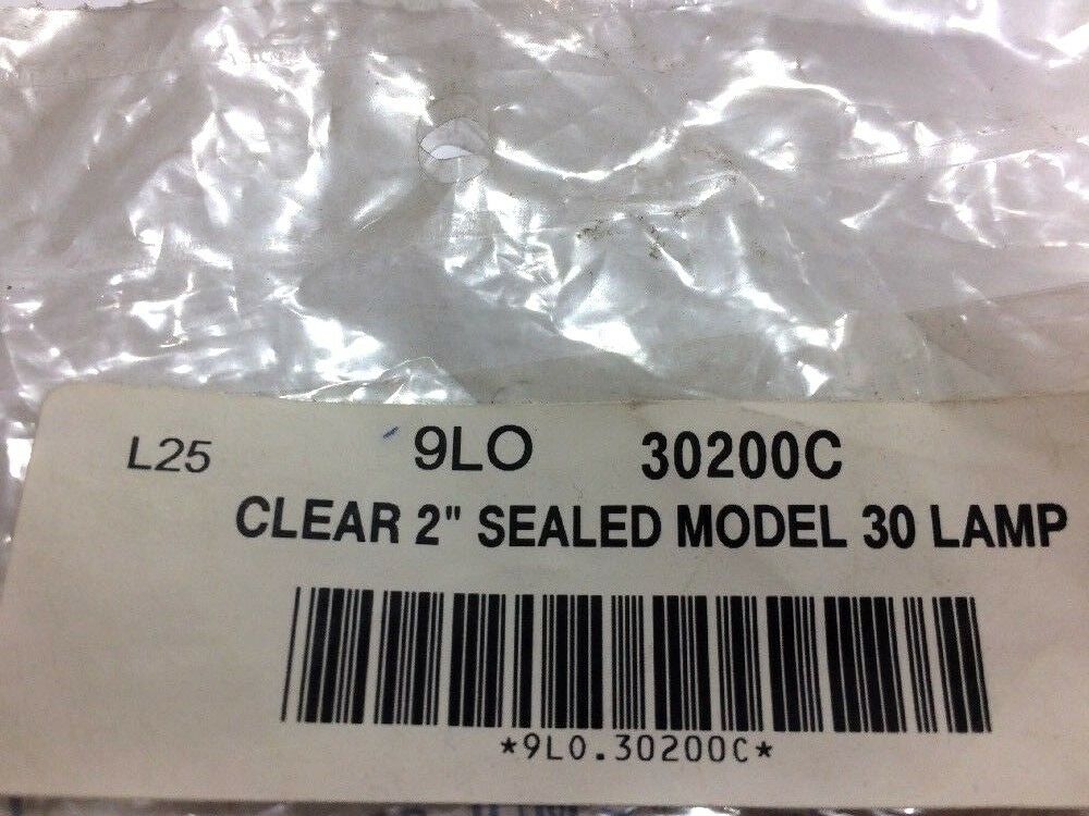 Truck-Lite Clear 2ΓÇ¥ Sealed Model 30 Lamp 30200C [Lot of 2] NOS ...