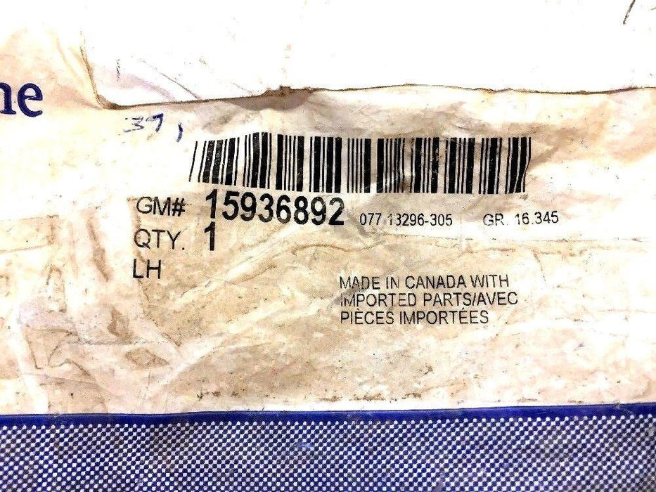 GM Genuine Parts Inside Door Handle Left 15936892 NOS ...