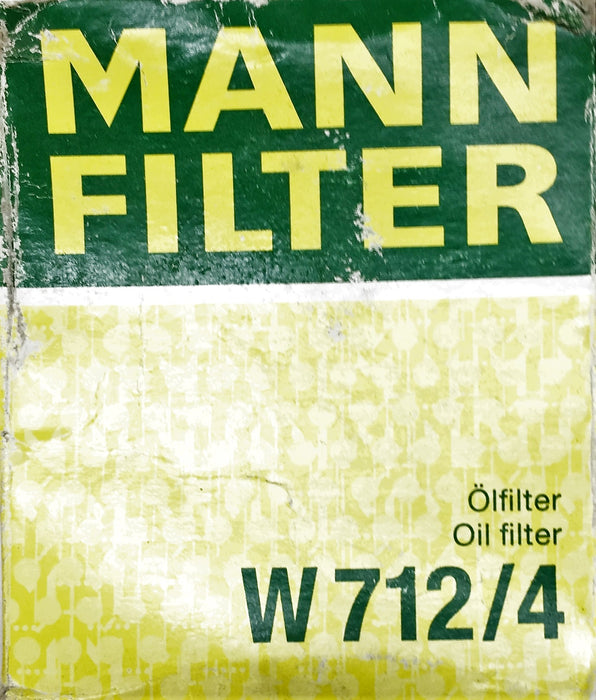 Mann Oil Filter W712/4 NOS — governmenttransitsurplus.com