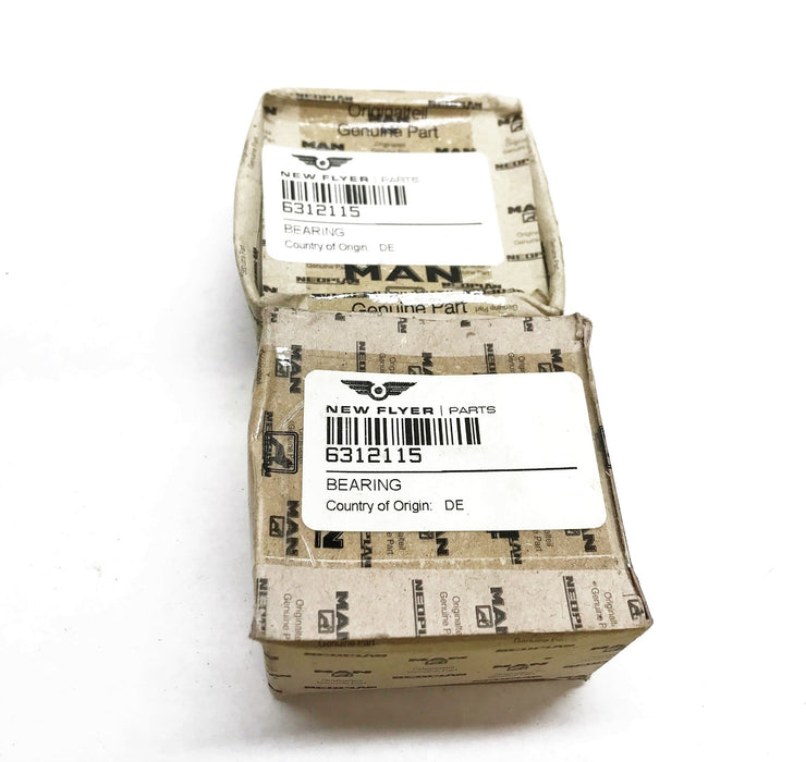 MAN/New Flyer Bearing 06.36959-0035 (6312115) [Lot of 2] NOS ...
