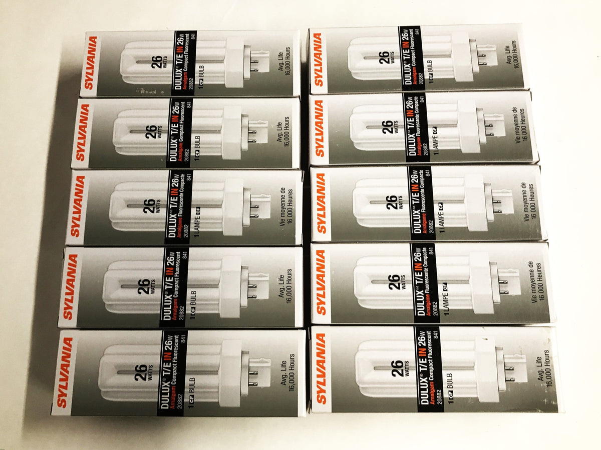 Sylvania CF26DT 26-watt Fluorescent Lamp 20882 [Lot of 10] NOS — governmenttransitsurplus.com