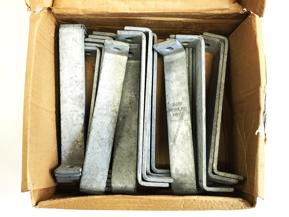 Soporte Zee galvanizado Cooper B-Line, caja de 25, B407-9-5-8HDG NOS ...