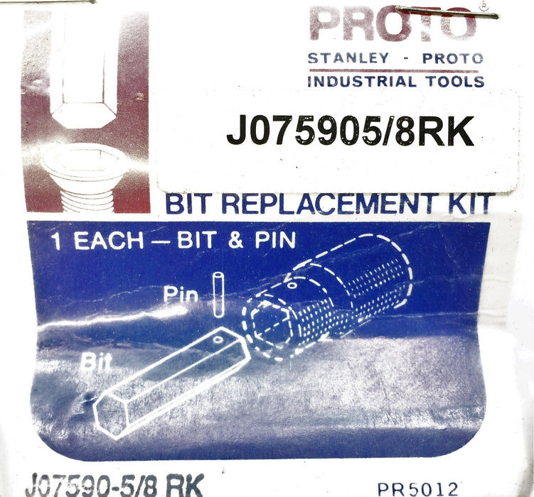 Proto Bit Replacement Kit J075905/8RK [Lot of 2] NOS ...