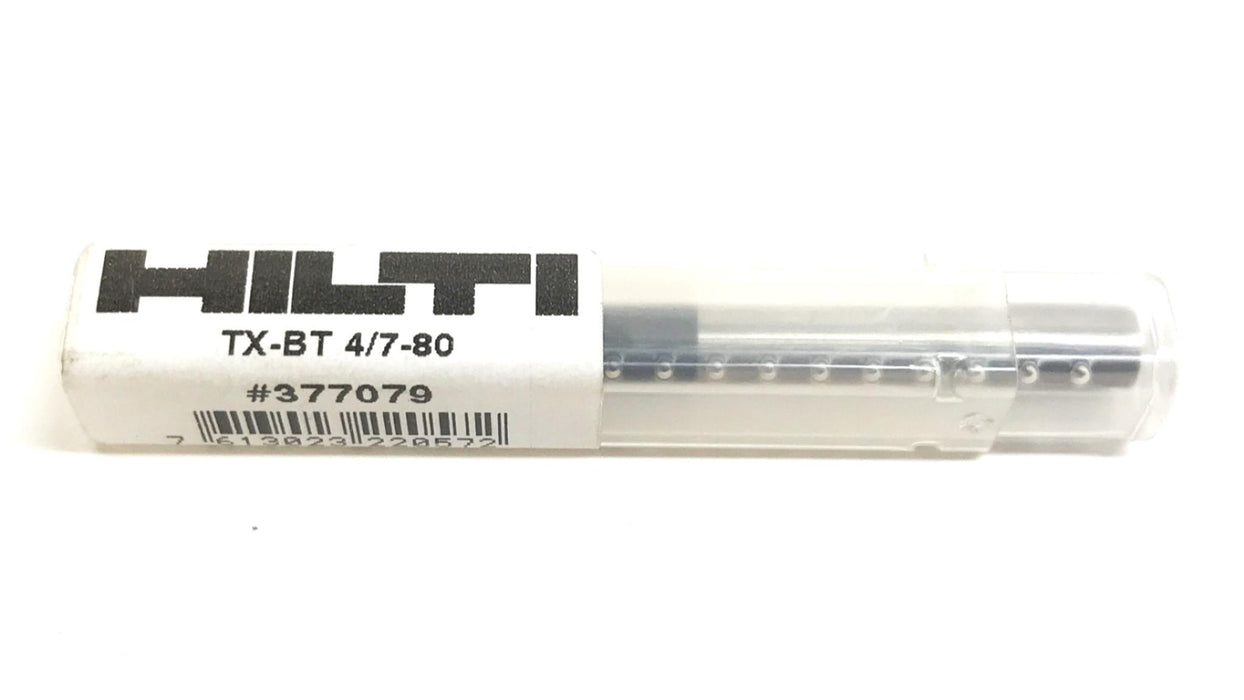 HILTI TX-BT 4/7-80 Drill Bit 377079 NOS — governmenttransitsurplus.com