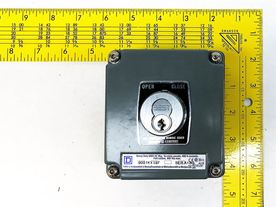Square D Control Station KY199-18B6 NOS — governmenttransitsurplus.com