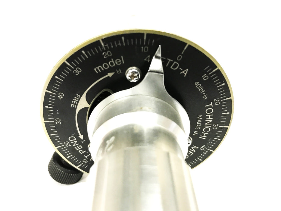 Tohnichi 1/2 inch Hex Dial Torque Wrench 40FTD-A USED ...
