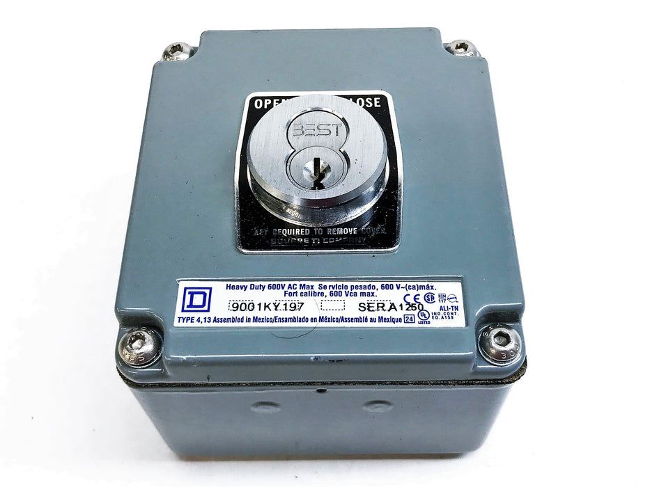 Square D Control Station KY199-18B6 NOS — governmenttransitsurplus.com