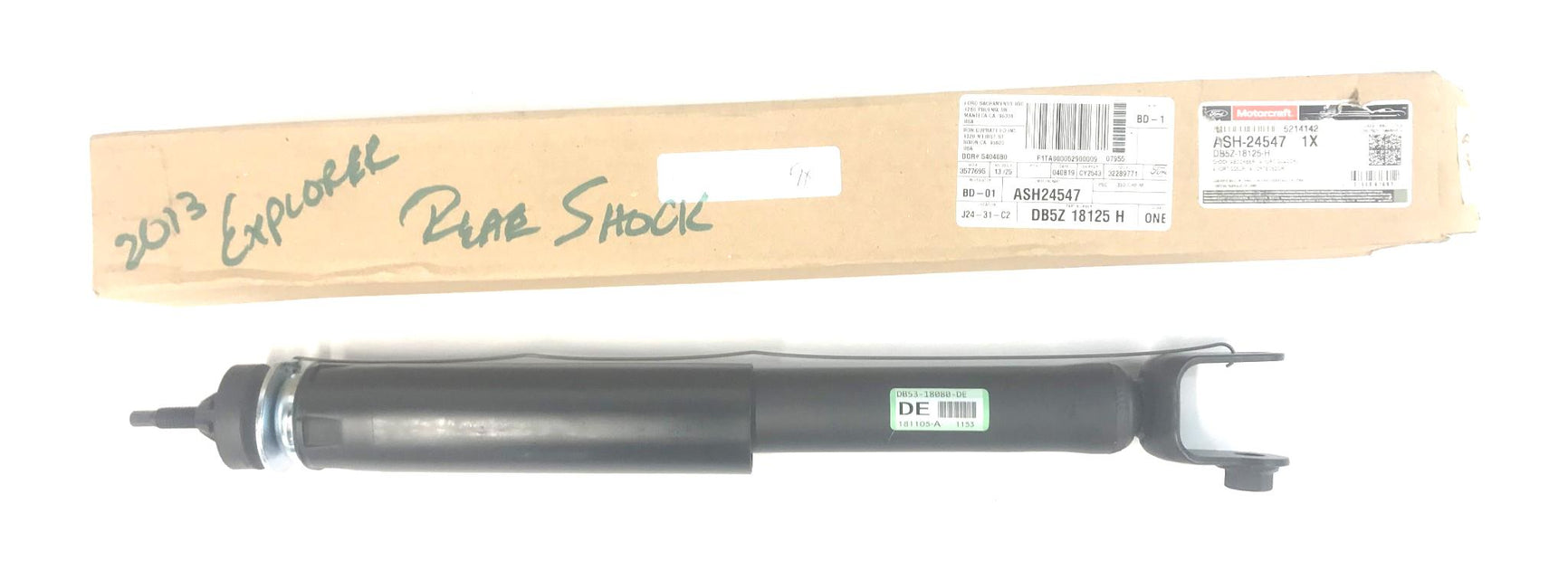 Amortiguador trasero Ford Motorcraft para Explorer ASH-24547 (DB5Z ...