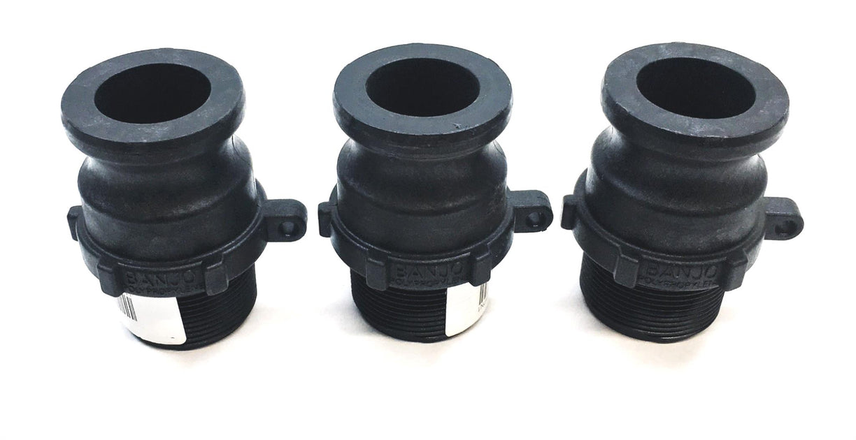 Banjo 1-1/2 Inch Male Adapter Cam Lever Coupling 150F [Lot of 3] NOS ...