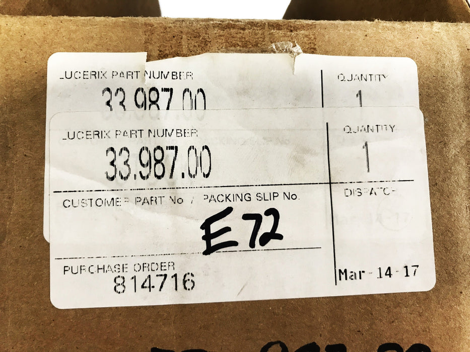 Lucerix 15 inch x 8 inch Oval Mirror Assembly 33.987.00 NOS ...