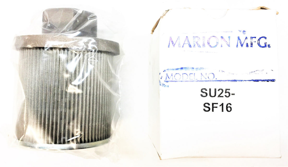 MARION MFG. Hydraulic Suction Strainer Filter SU25SF16 NOS ...