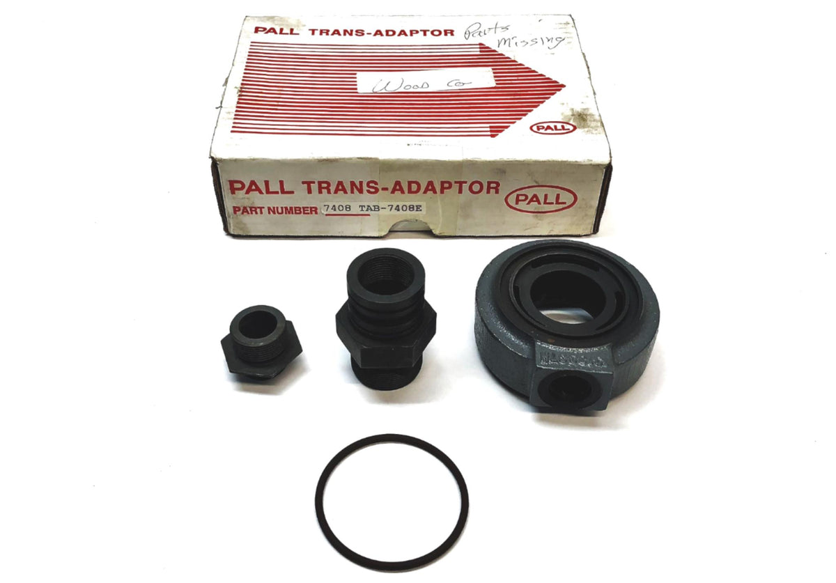 Pall Trans-Adapter TAB-7408E With O-Ring NOS — governmenttransitsurplus.com