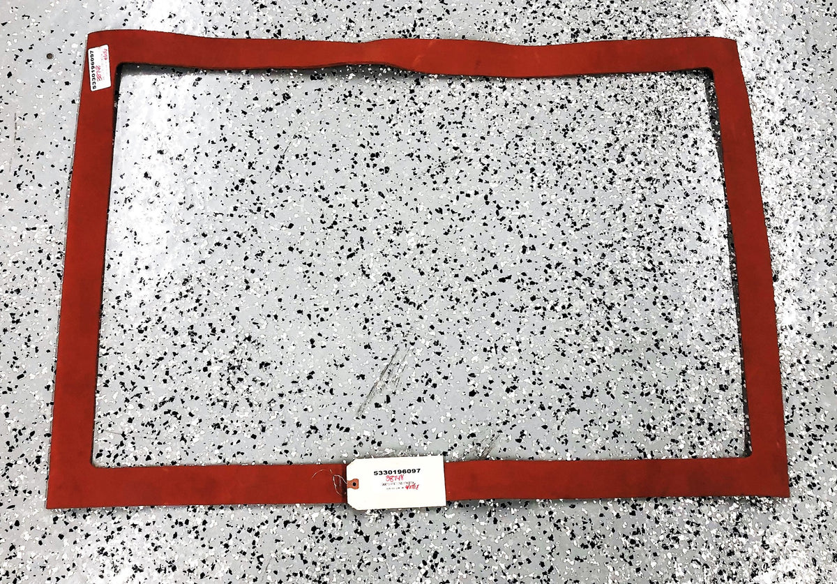 Four States Gasket And Rubber Inc Red Rubber Gasket 39-3/4X27-1/2 Inch ...