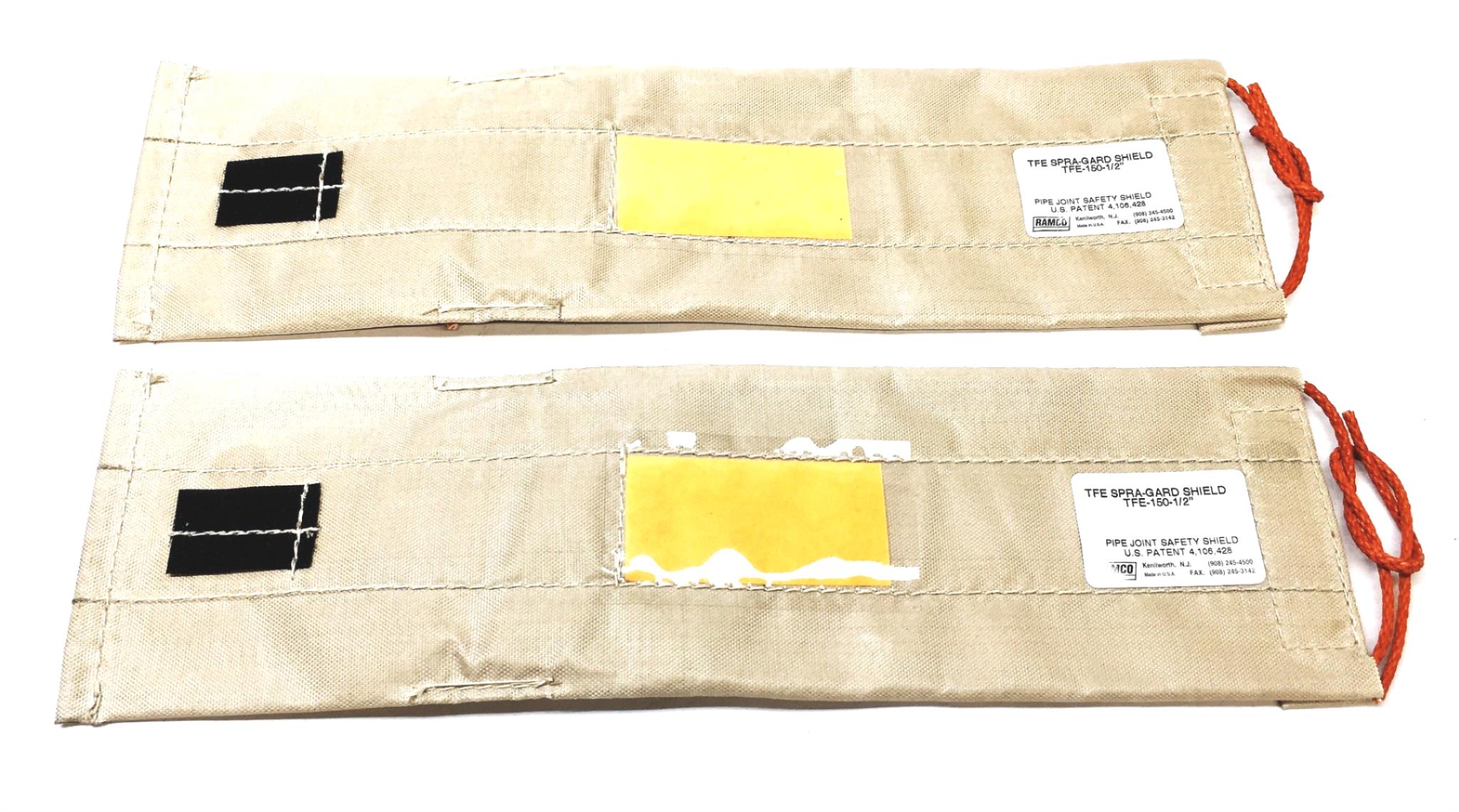 Ramco TFE SPRA-GARD Pipe Joint Safety Shield TFE-150-1/2" [Lot of 2] N ...