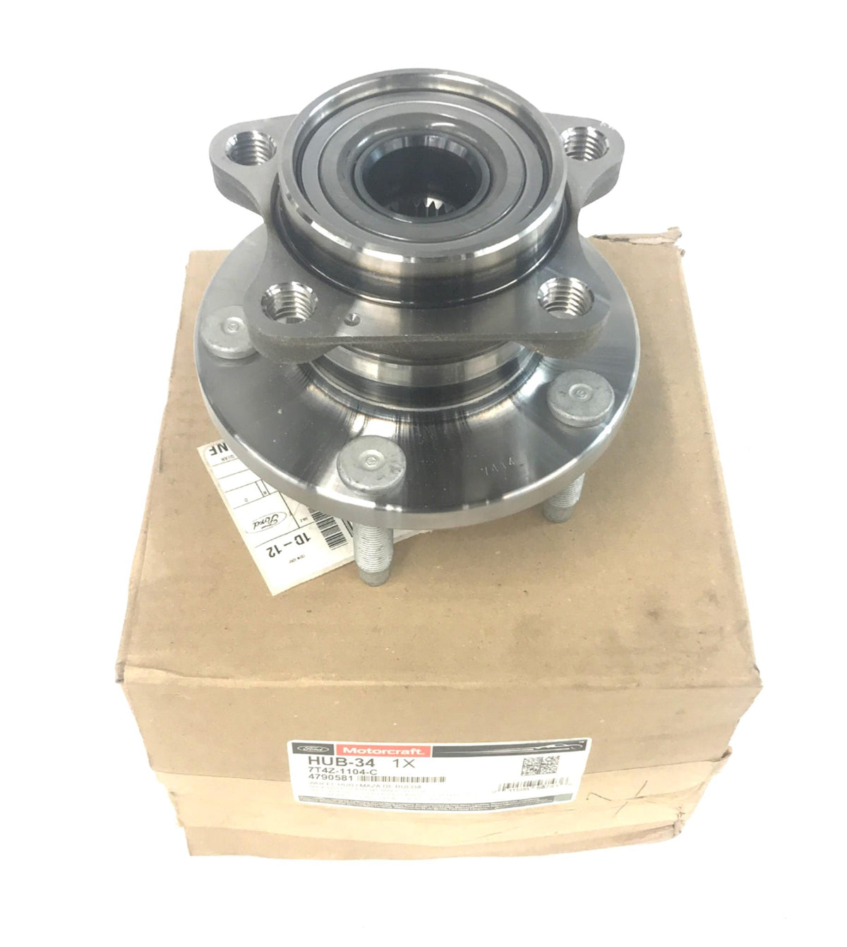 Ford Motorcraft Wheel Hub HUB-34 (7T4Z-1104-C) NOS ...